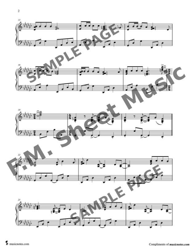 The Good Life (Advanced Piano) By Weezer - F.M. Sheet Music - Pop Arrangements by Jennifer Eklund